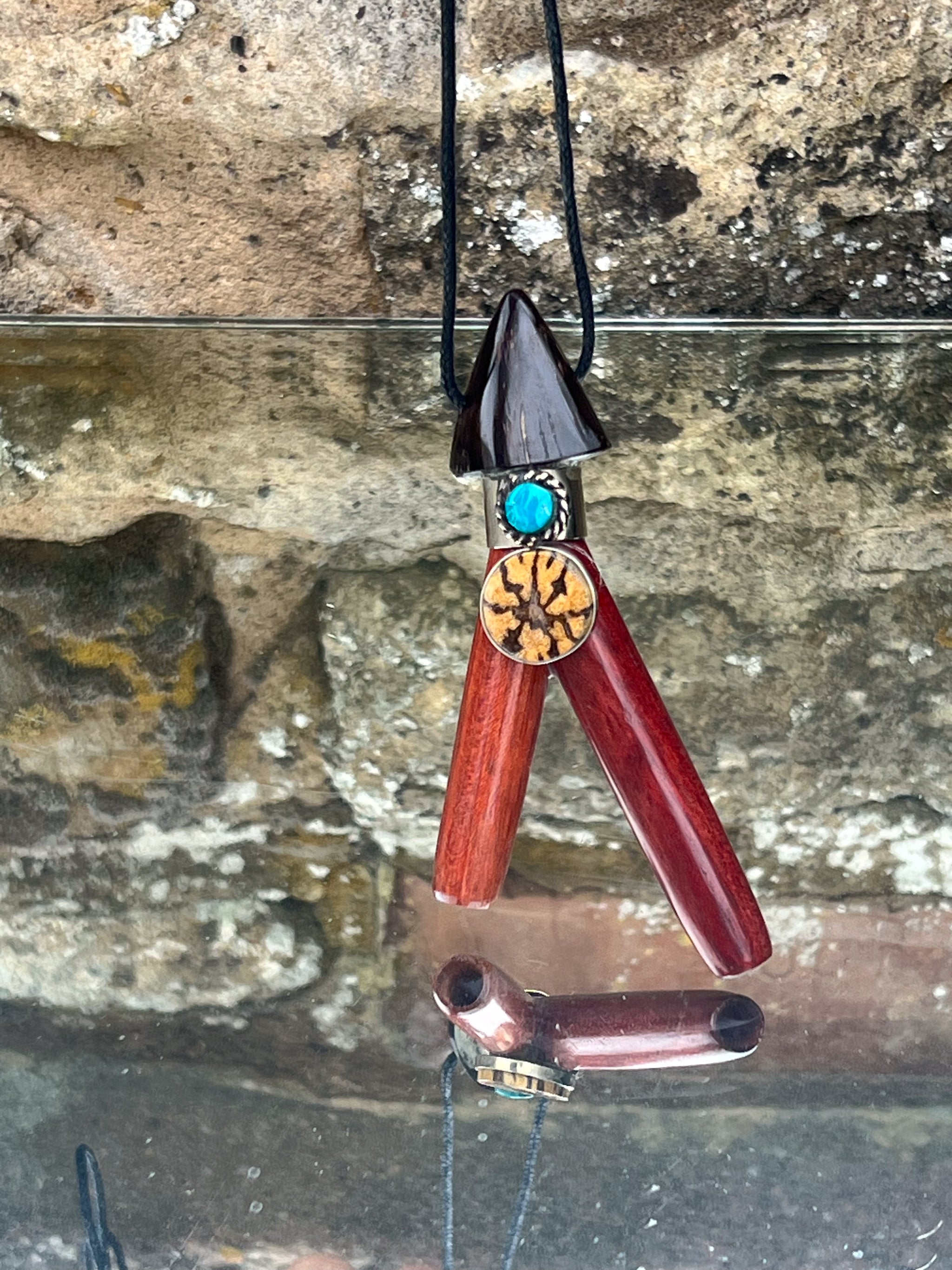 Kuripe Aya Wood Hapé Pipe – Root of the Gods